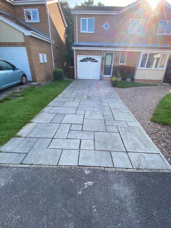 Granite Block Paving Driveway in Outwood | Wakefield, Yorkshire
